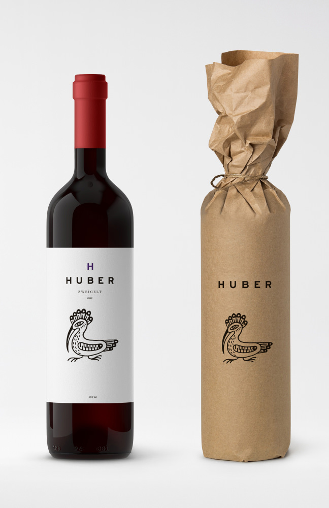 Label Design for Huber - Marco Simonetti Design Portfolio/Blog